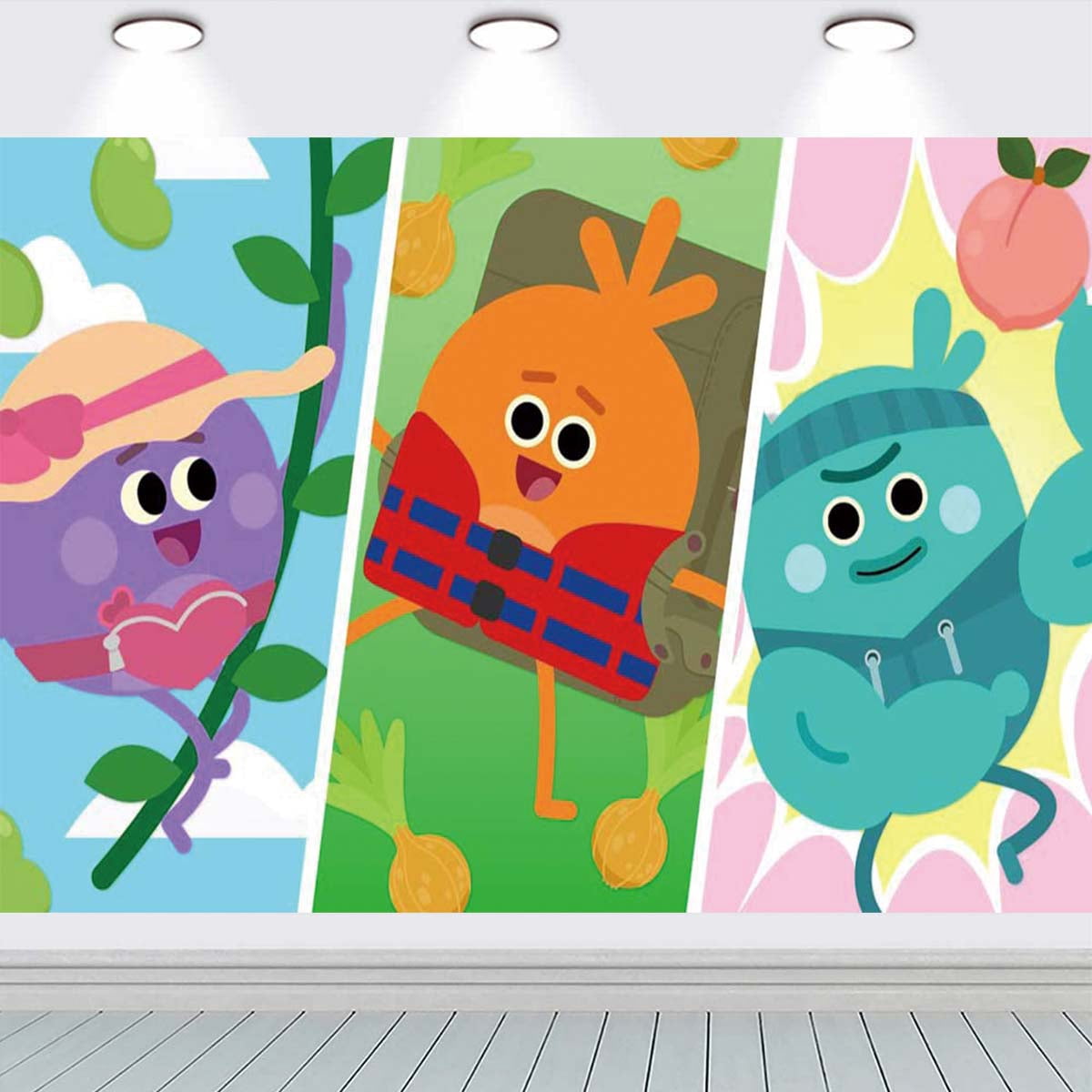 The Bumble Nums school Backdrop Background Banner Taspestry Wall Decor ...