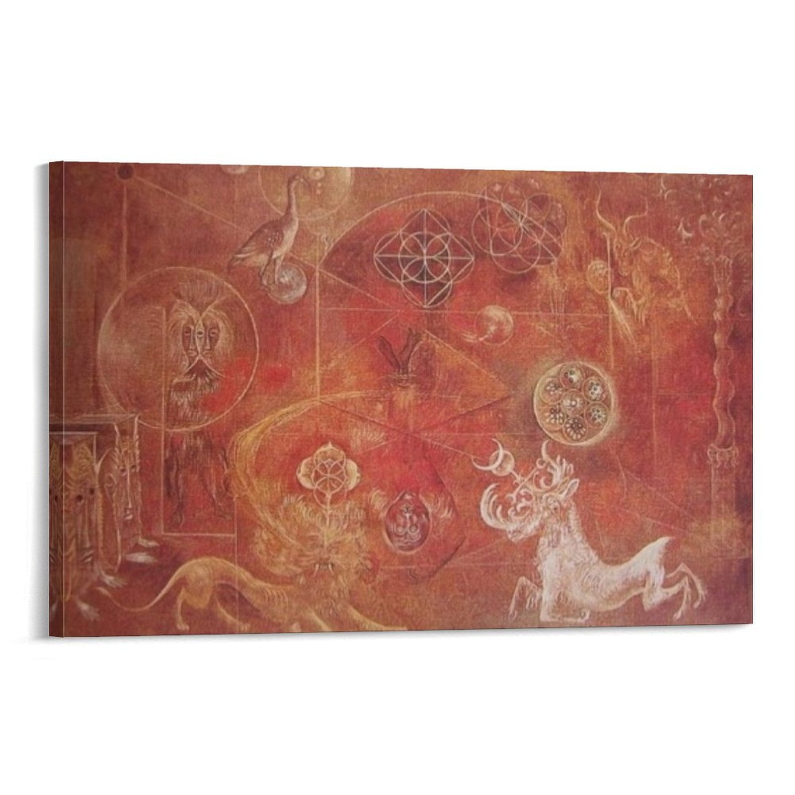 The Burning by Leonora Carrington Painting Home Decor Poster Wall Art ...
