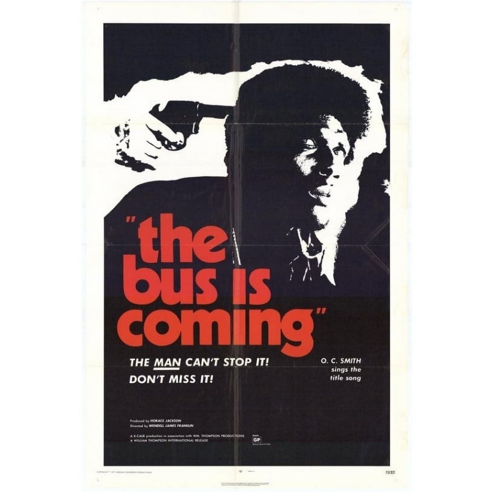The Bus Is Coming Movie Poster (11 x 17) - Walmart.com