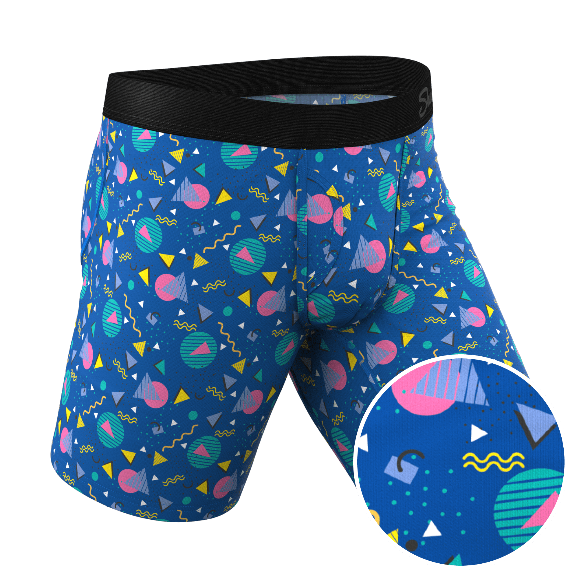 The Bus Stop - Shinesty Retro Shapes Long Leg Ball Hammock Pouch ...