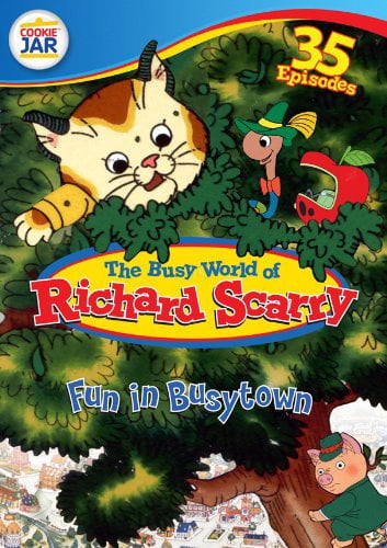 The Busy World of Richard Scarry: Fun in Busytown DVD NEW - Walmart.com