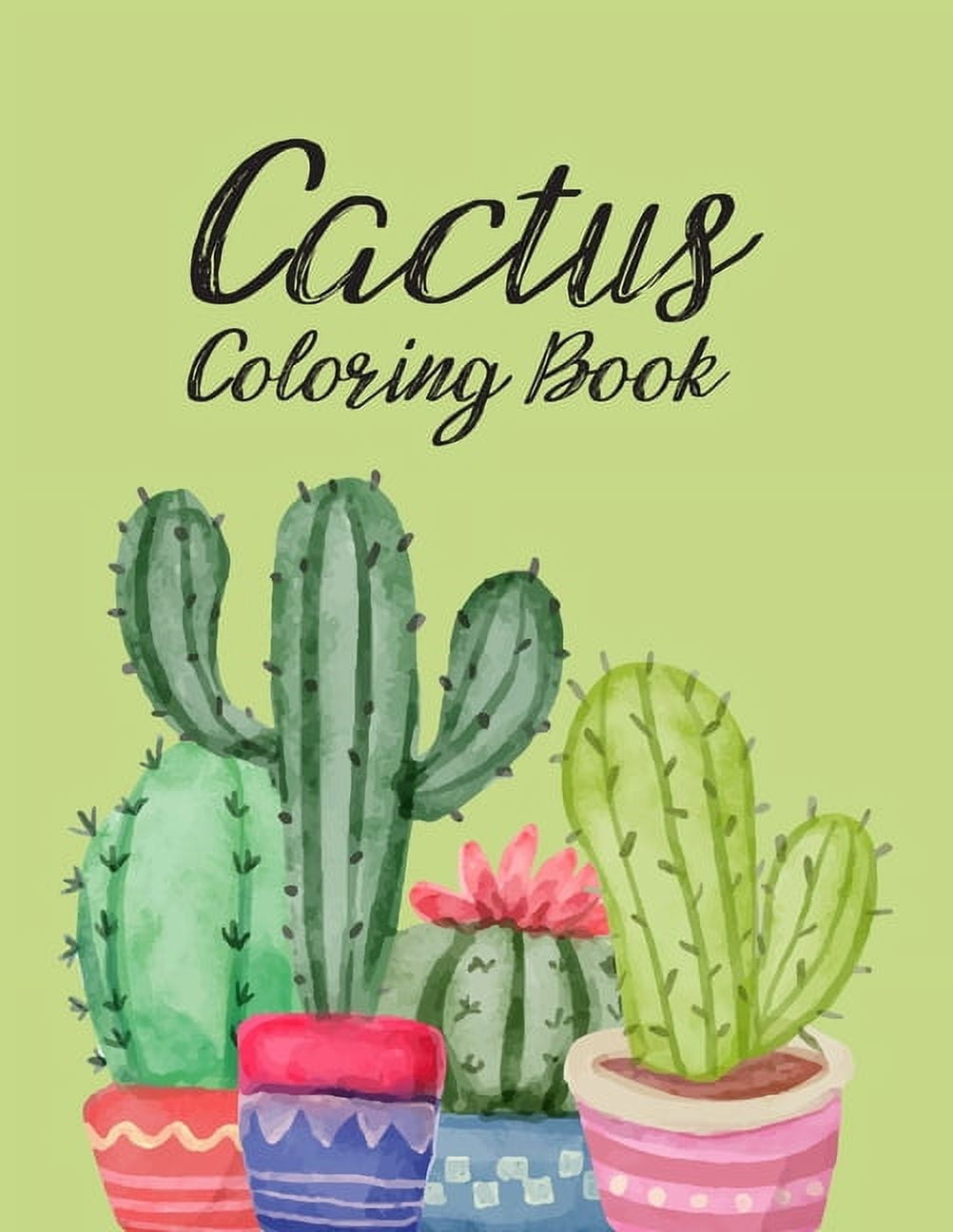 The Cactus Coloring Book (Paperback) - Walmart.com