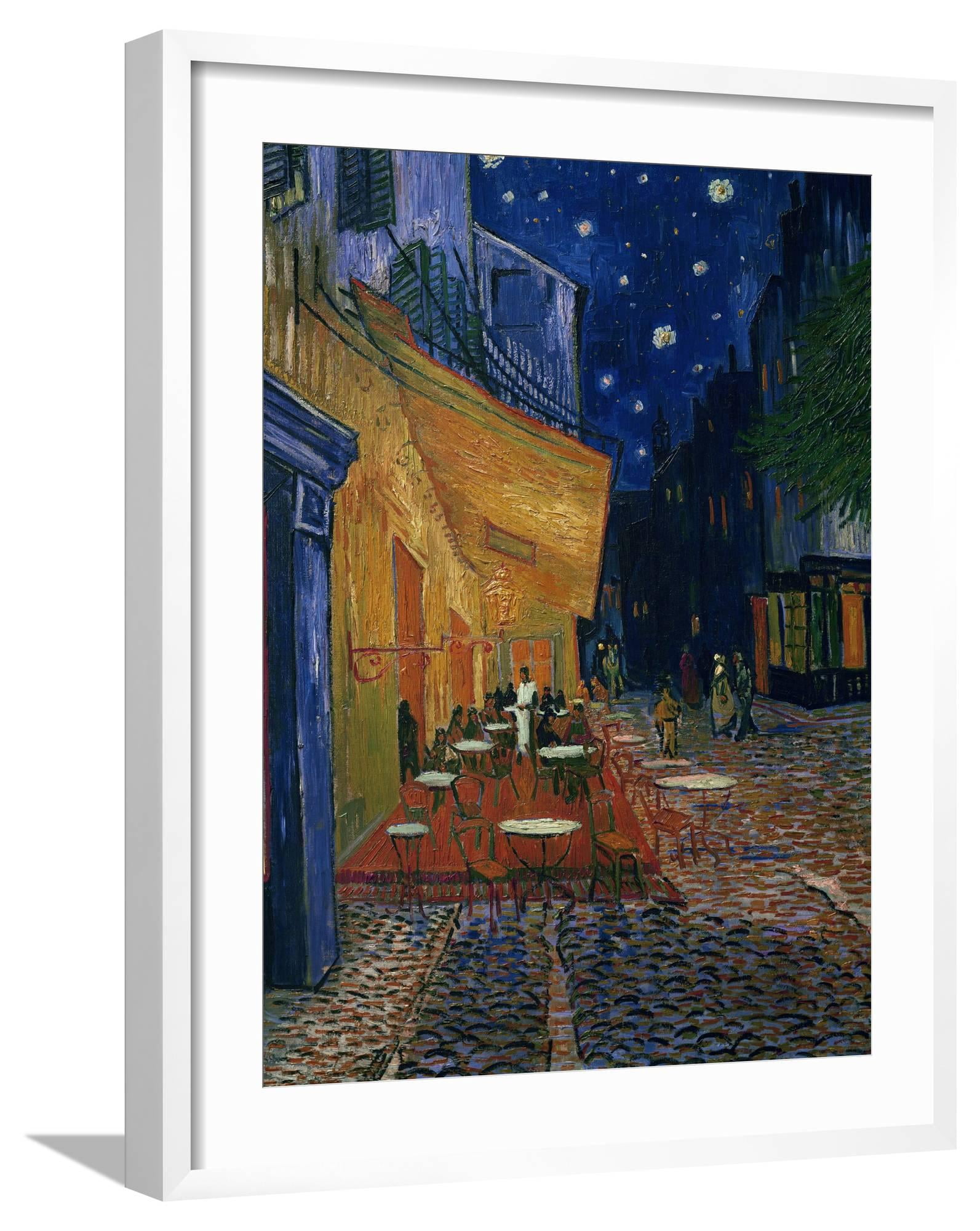 Art.com The CafÃ© Terrace on the Place du Forum, Arles, at Night, c ...