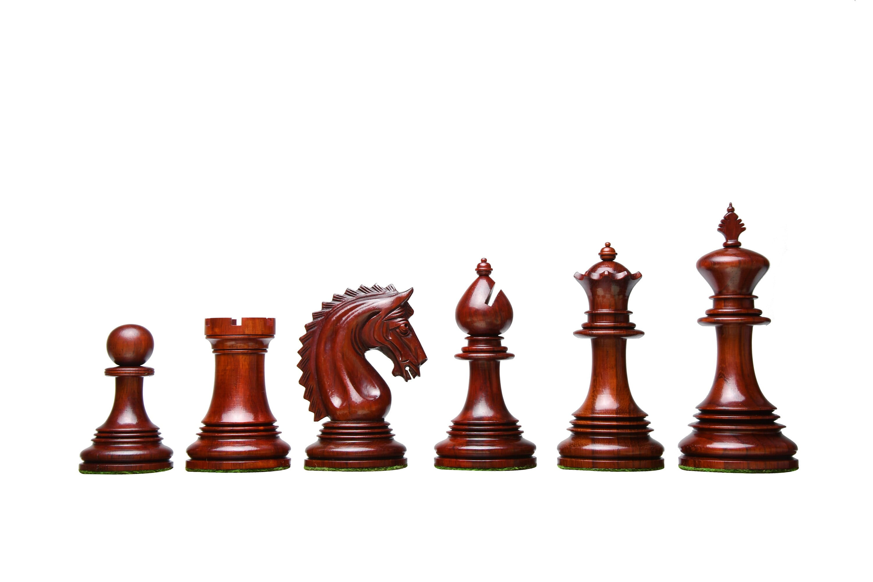 The California Chrome Staunton Series Chess Pieces in Bud Rose / Box ...