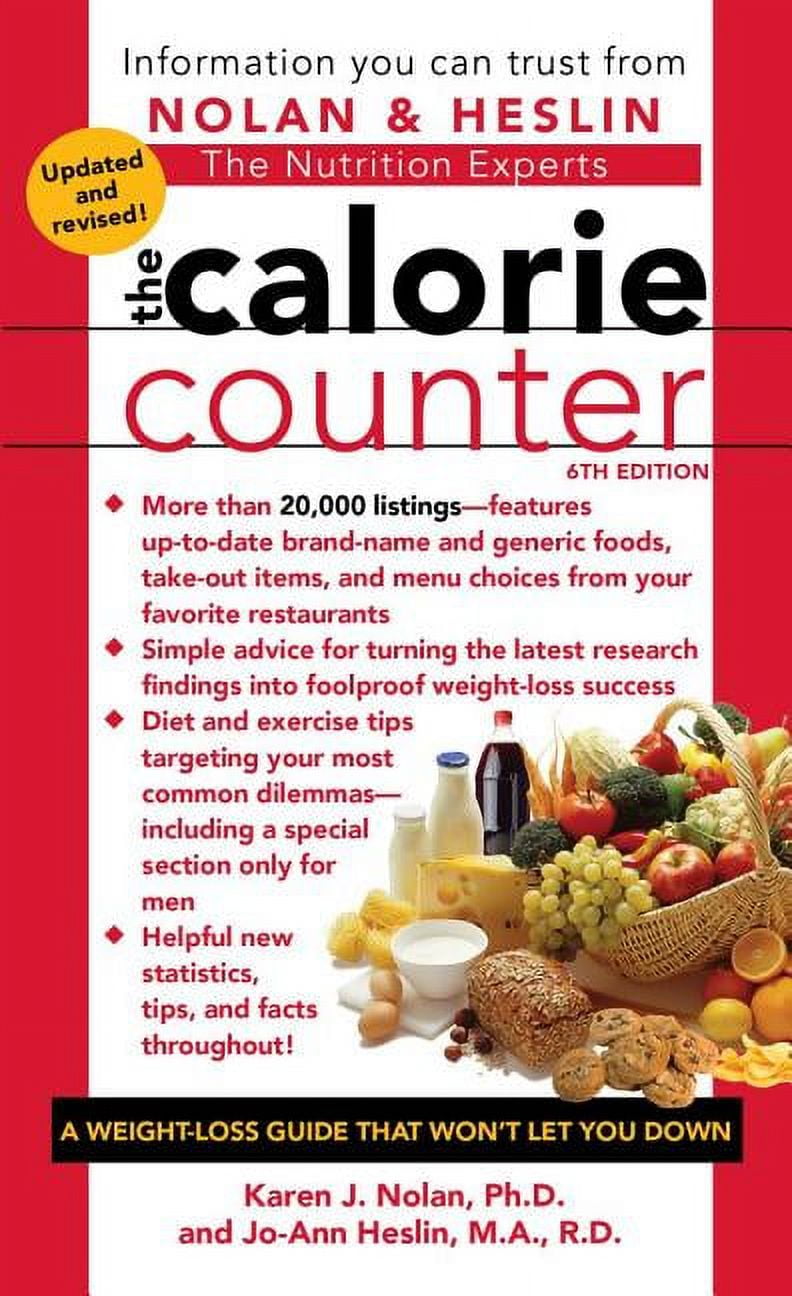 The Calorie Counter, 6th Edition - Comprehensive Diet Guide (Paperback ...
