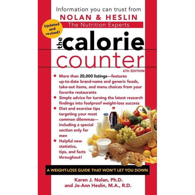 The Calorie Counter, 6th Edition - Comprehensive Diet Guide (Paperback ...