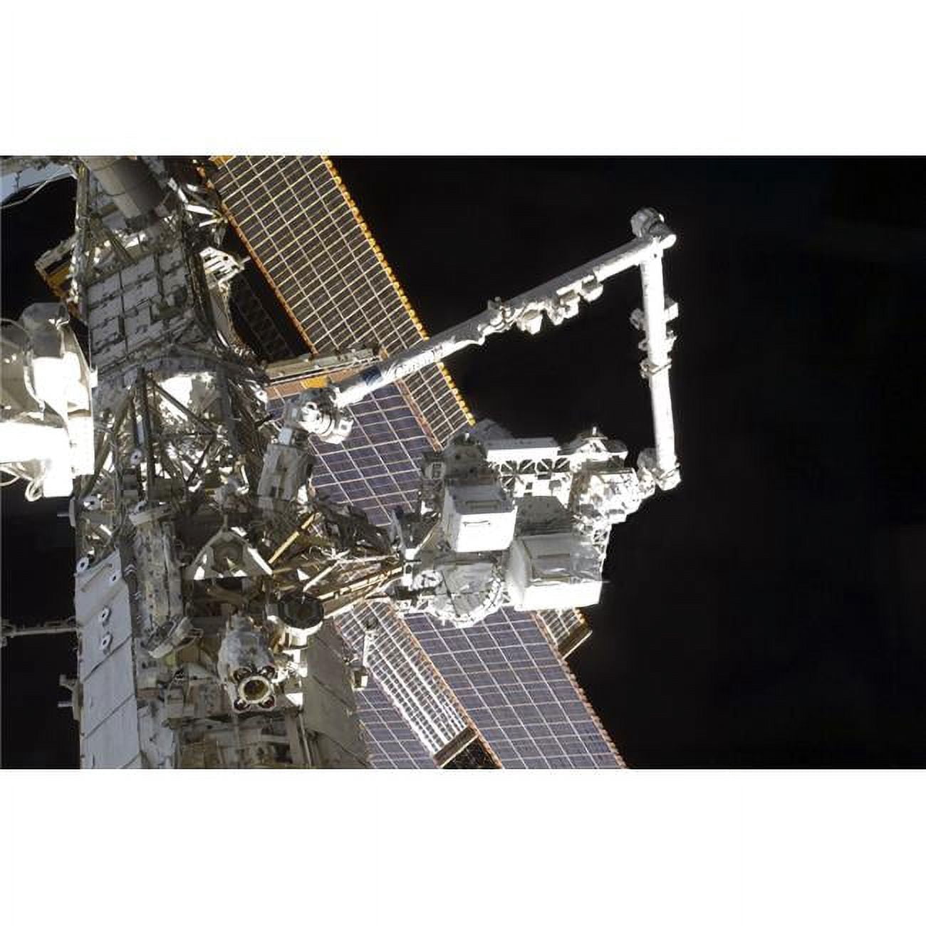 The Canadarm2 Mates The Express Logistics Carrier To The Outboard ...