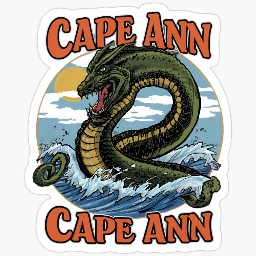 The Cape Ann Serpent Stickerphone Decal Water Bottle Stickers, Vinyl ...