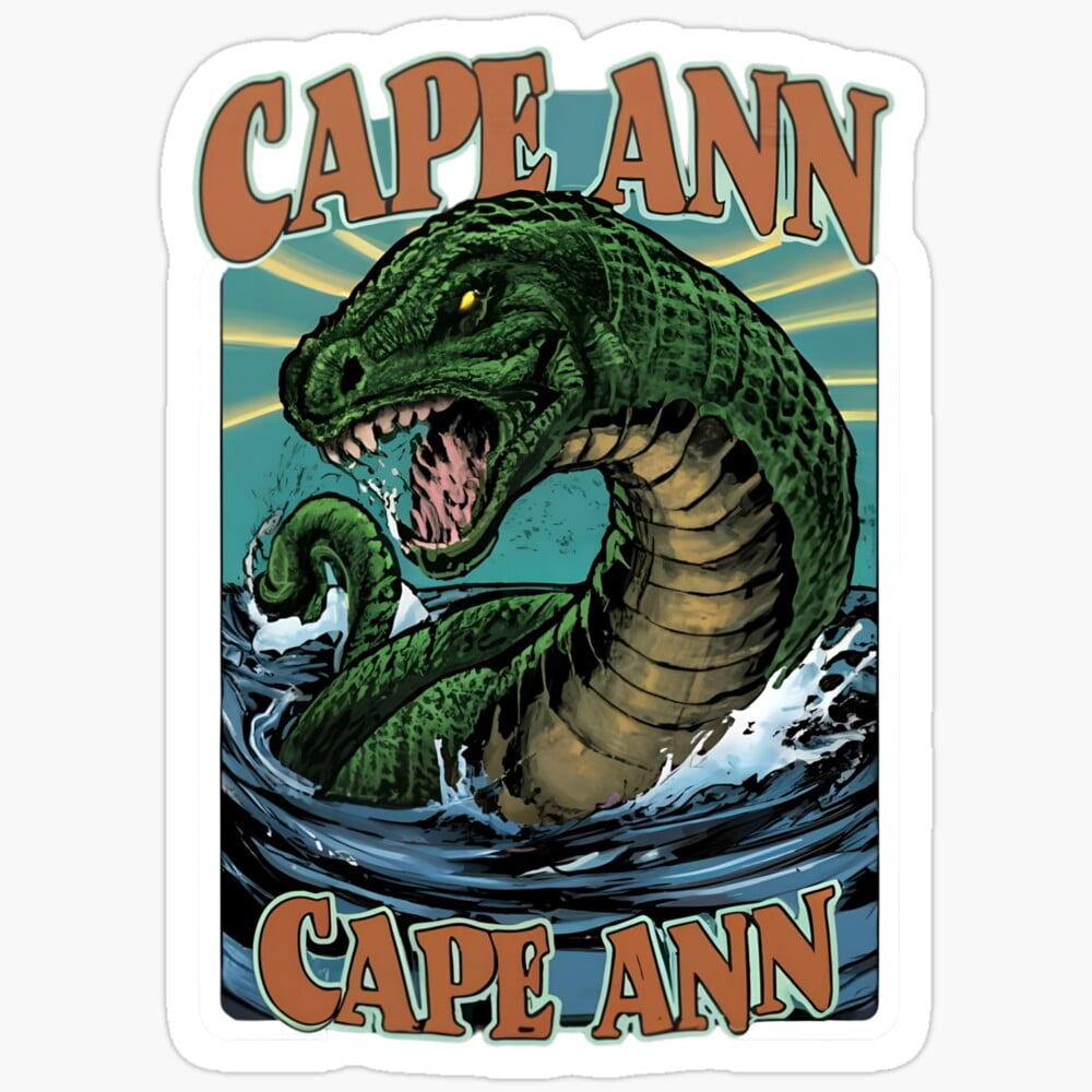 The Cape Ann Serpent Stickerphone Decal Water Bottle Stickers, Vinyl ...