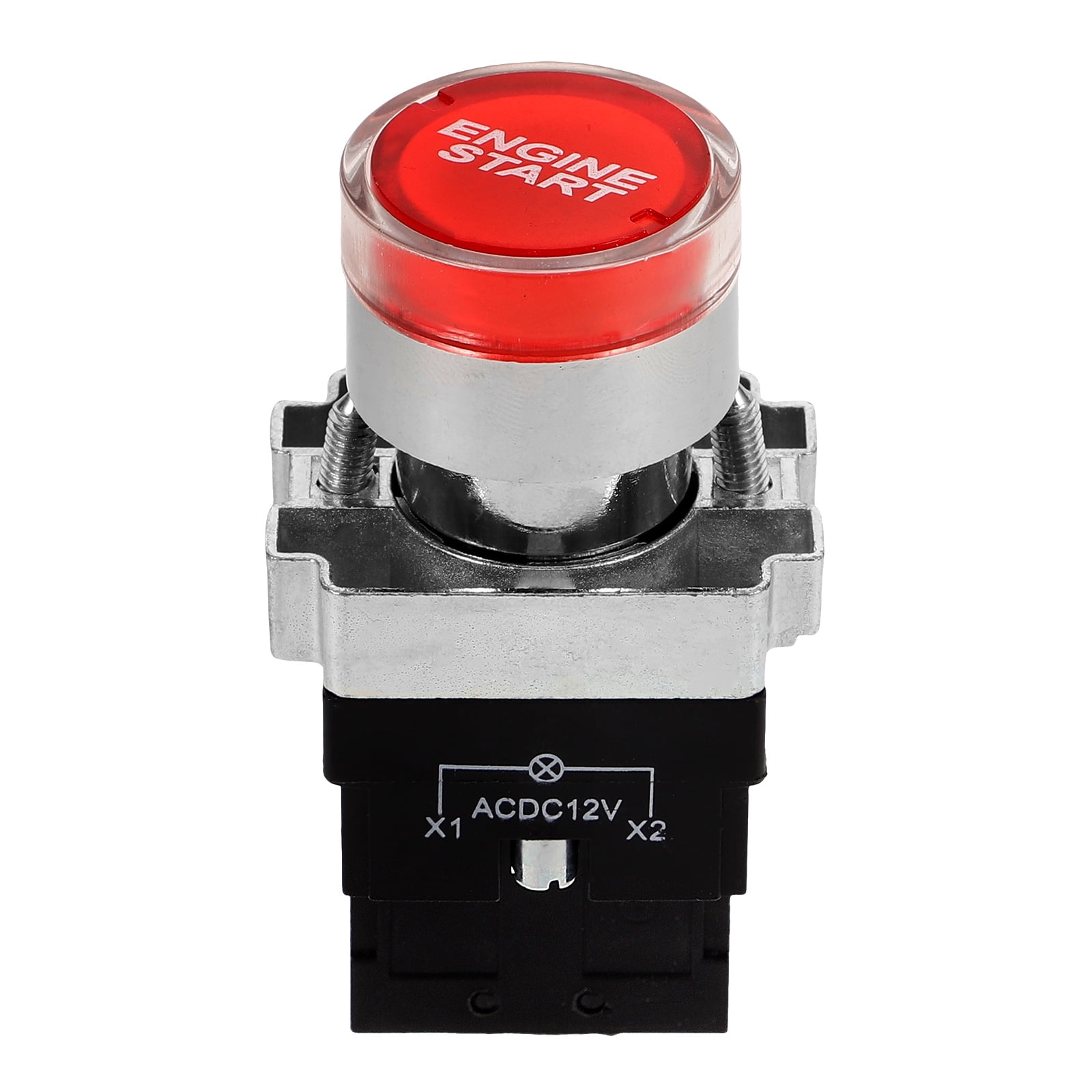 WHAMVOX Car Push To Start Black 1Pack 3.15X1.57X1.18In - Walmart.com