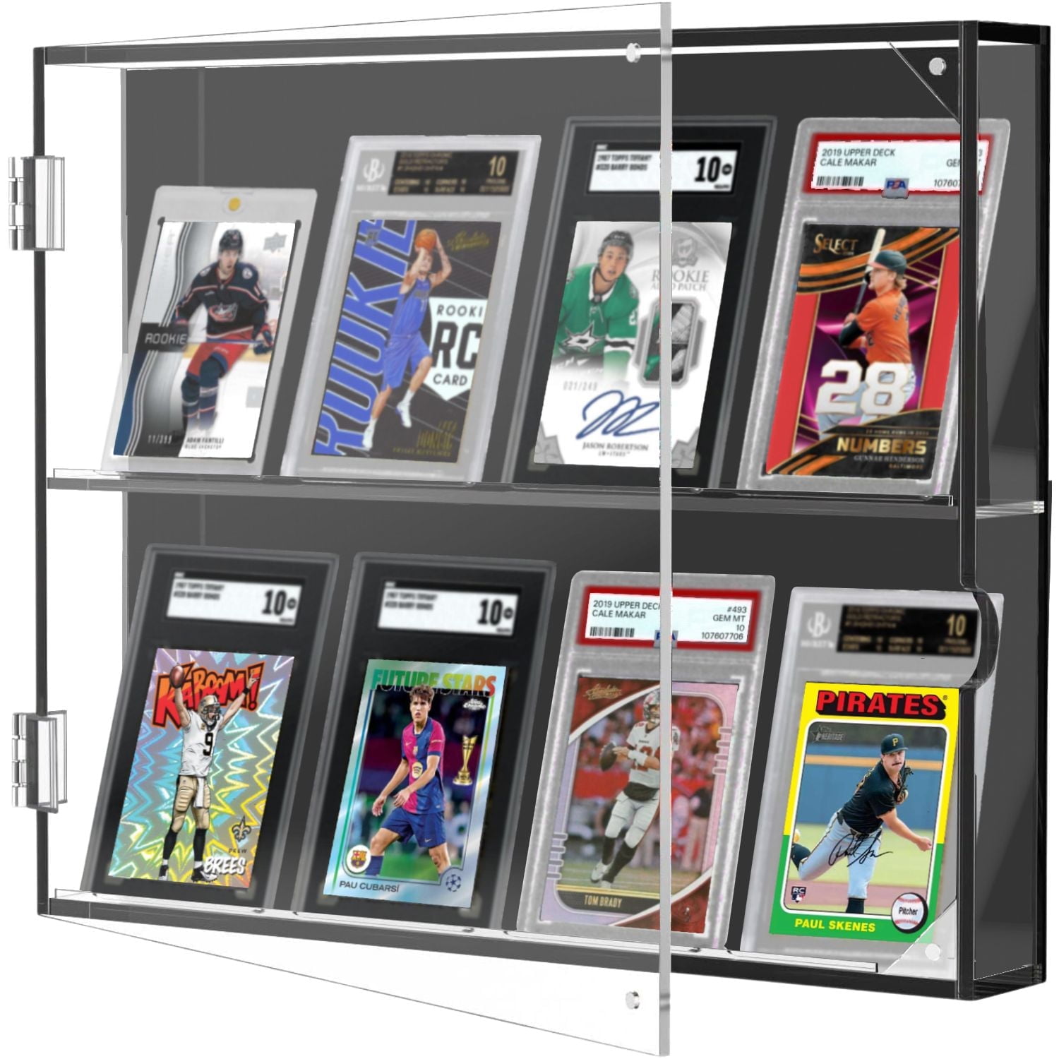 The Card Locker Sports Trading Card Collection Case by Display Zone ...