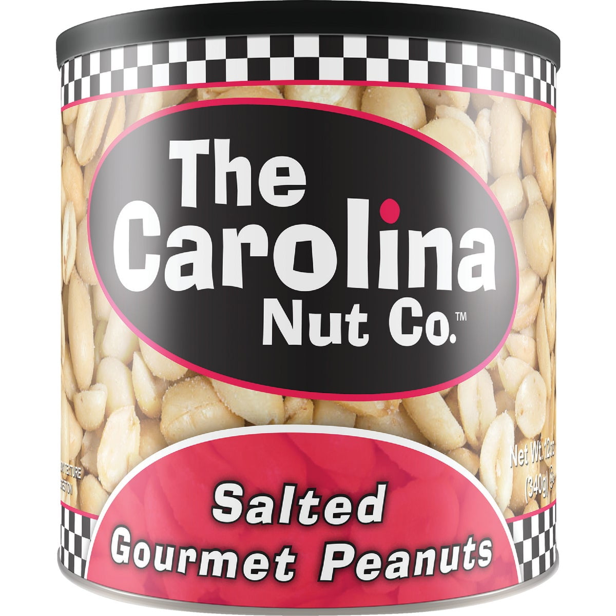The Carolina Nut Company 12 Oz. Salted Peanuts 11009 Pack of 6 ...