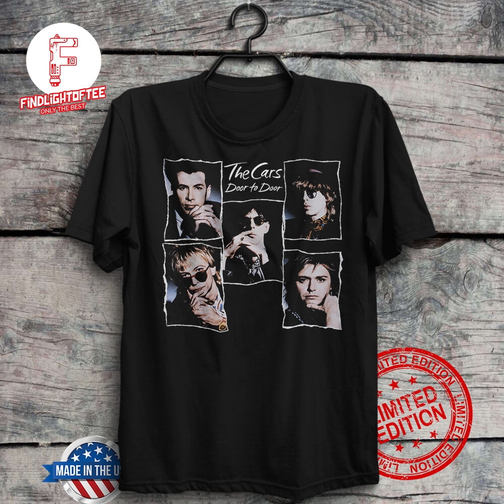 The Cars Rock Band Door to Door Albums Shirt David Robinson Benjamin ...