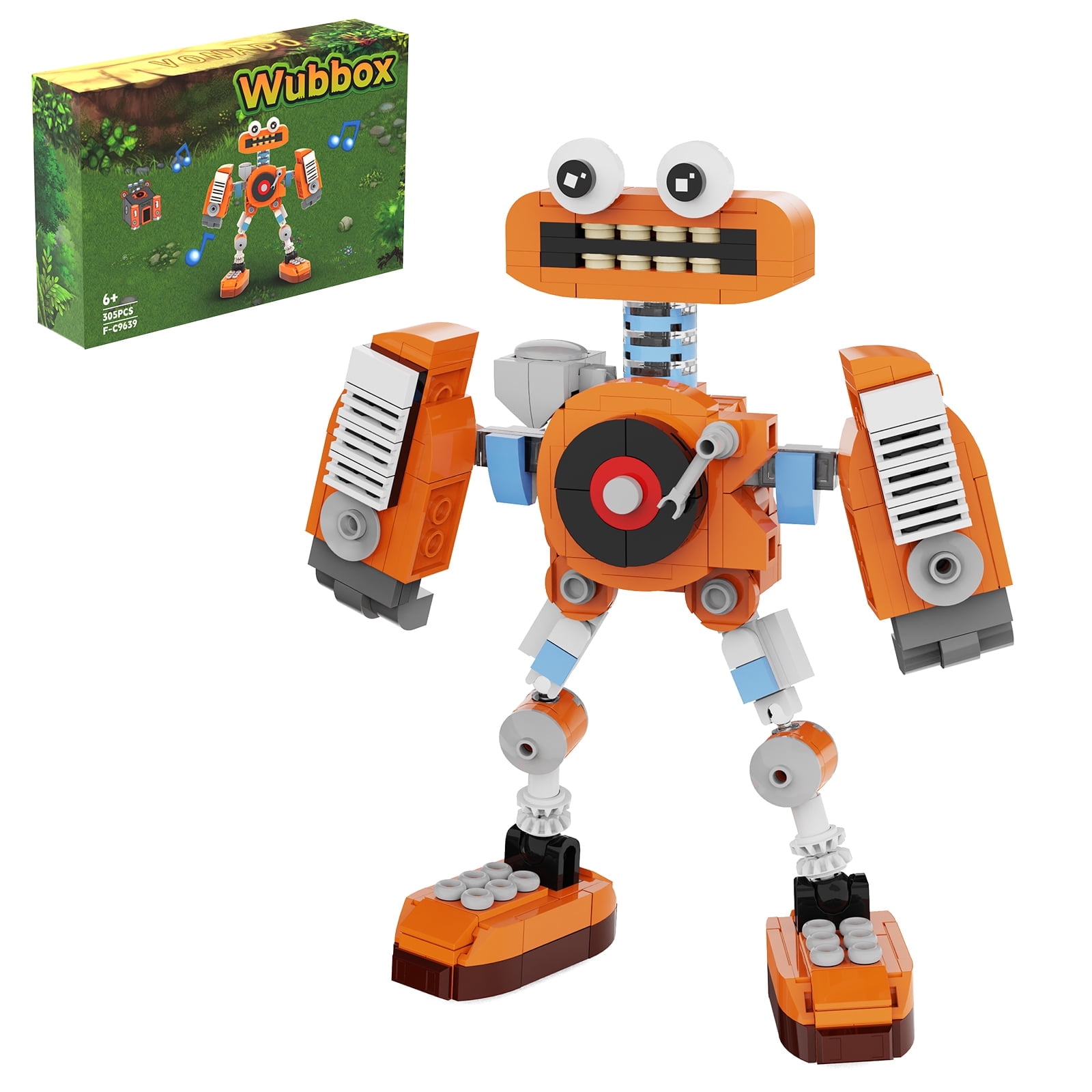 The Cartoon Music Development Games Wubbox Robot Model from My Singing ...