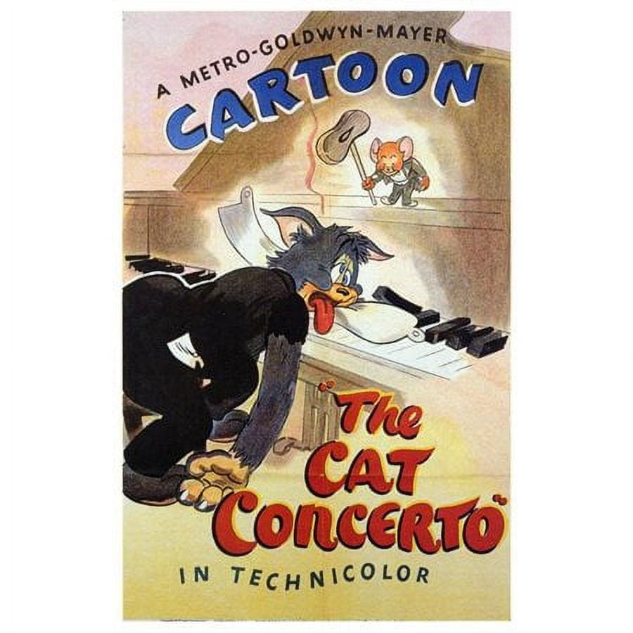 The Cat Concerto - movie POSTER (Style A) (11" x 17") (1947) - Walmart.com
