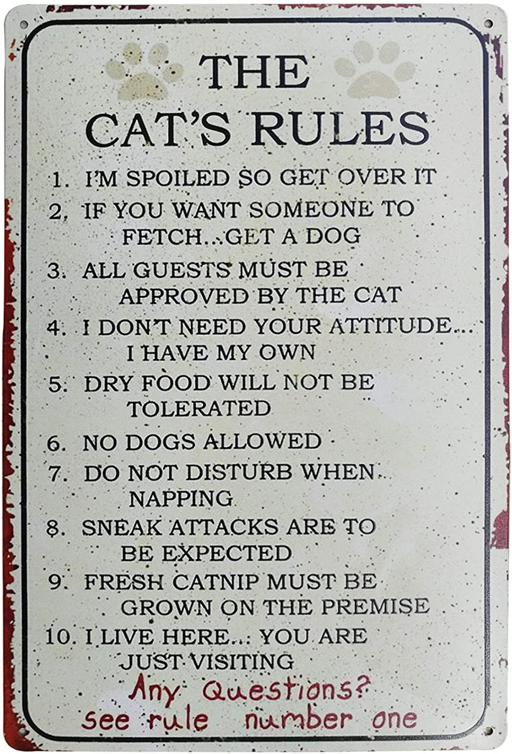 Cat Rules