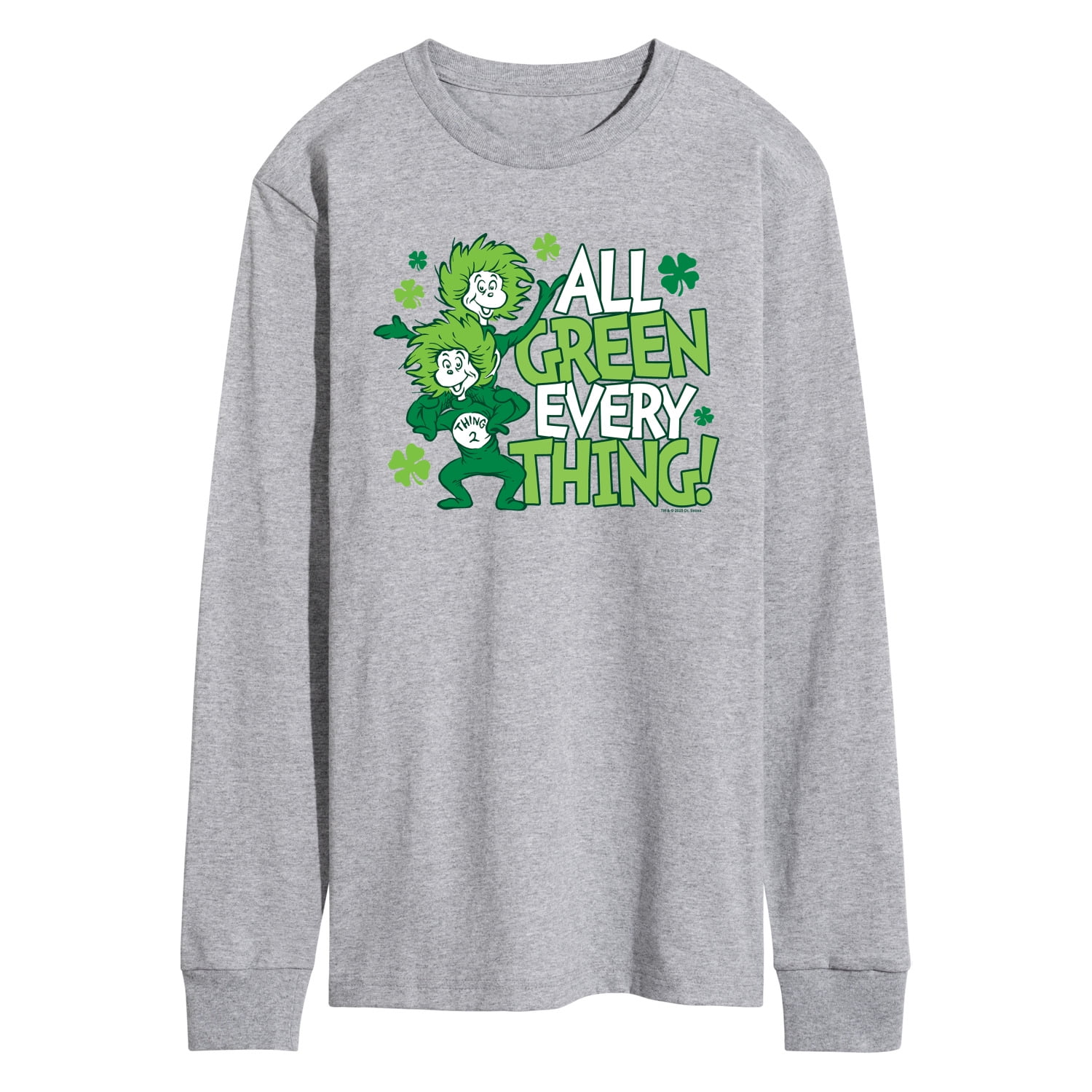 The Cat in the Hat - All Green Everything - Men's Long Sleeve Graphic T ...