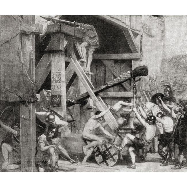 The Catapult As A Great Engine of War In Ancient Rome From The Book ...