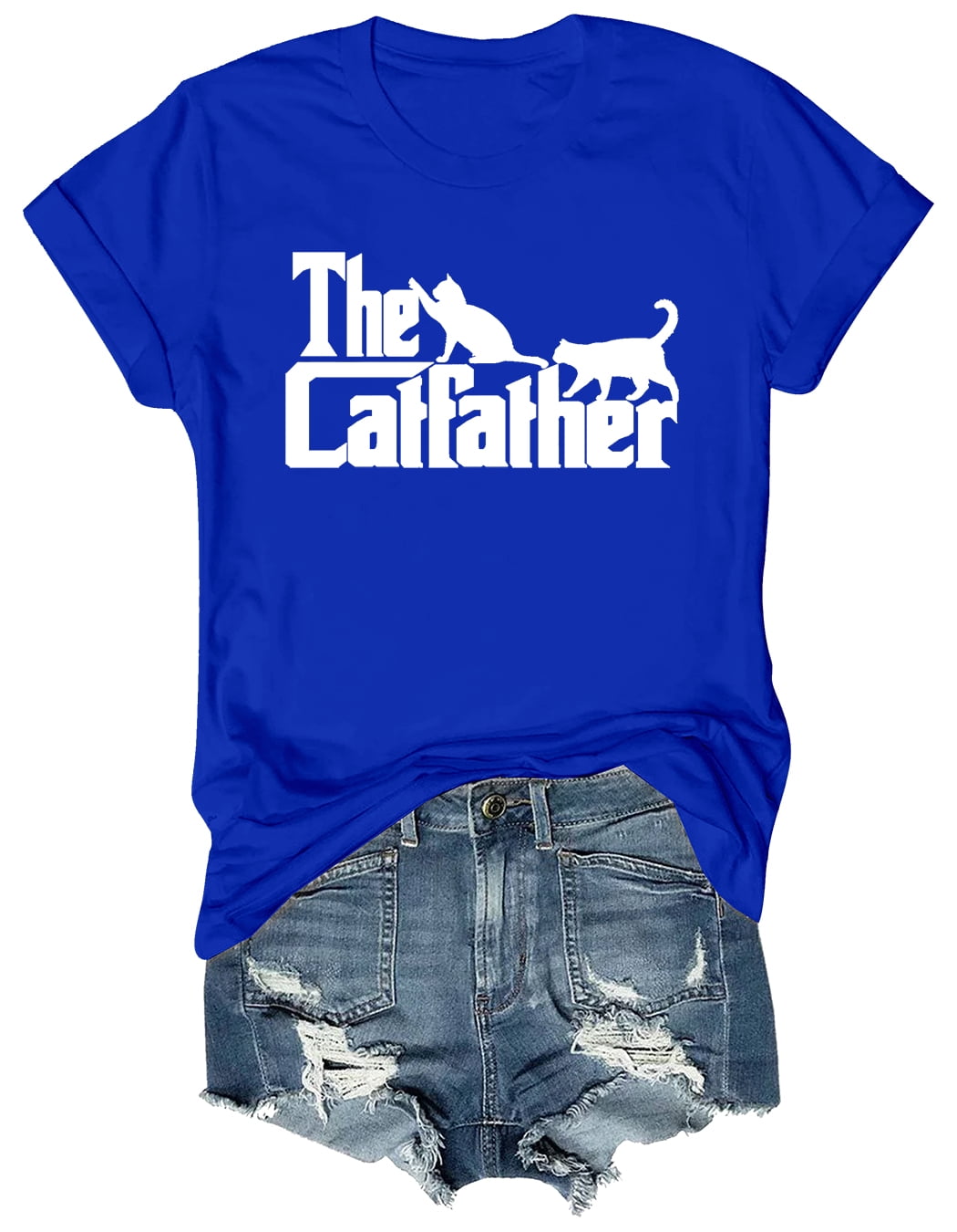 The Catfather Shirt, Cat Dad Shirt, The Catfather TShirt, Cat Dad TShirt, The Catfather Tee, Cat ...
