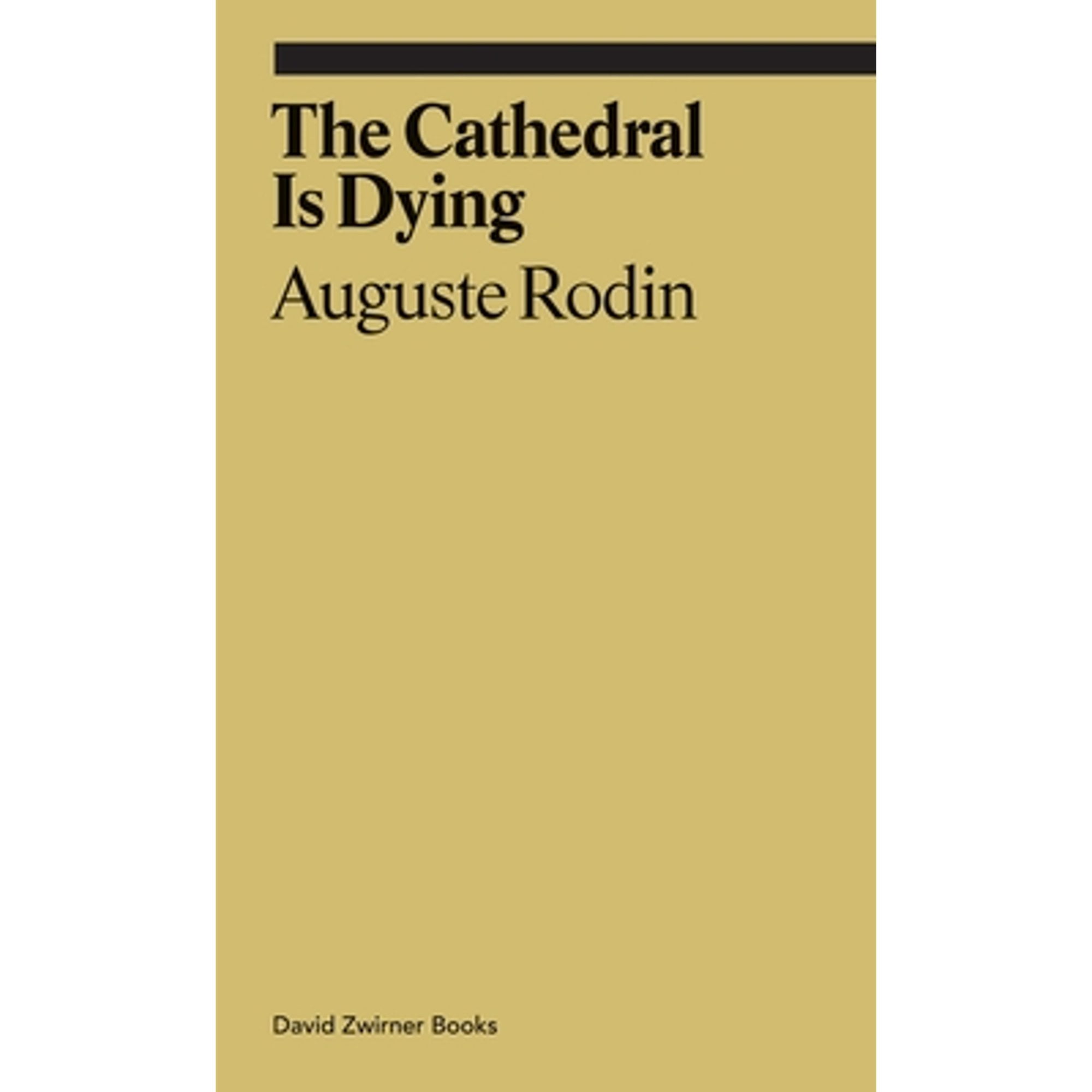 Pre-Owned The Cathedral Is Dying (Paperback) by Auguste Rodin, Rachel ...