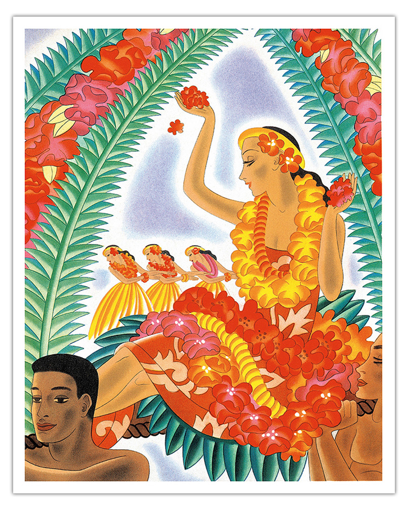 The Celebration - Ancient Hawaiian Celebration (Hoʻolauleʻa) with Hula ...