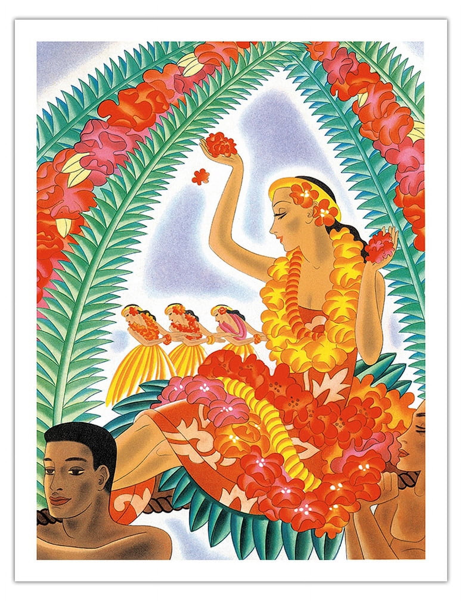 The Celebration - Ancient Hawaiian Celebration (Hoʻolauleʻa) with Hula ...