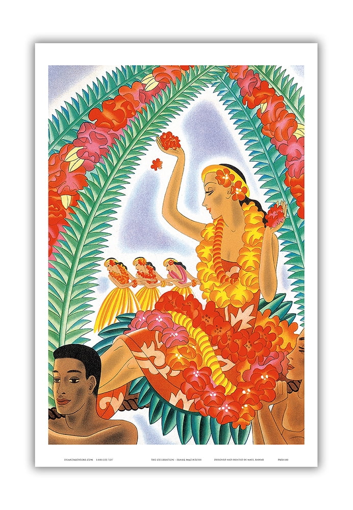 The Celebration - Ancient Hawaiian Celebration (Hoʻolauleʻa) with Hula ...