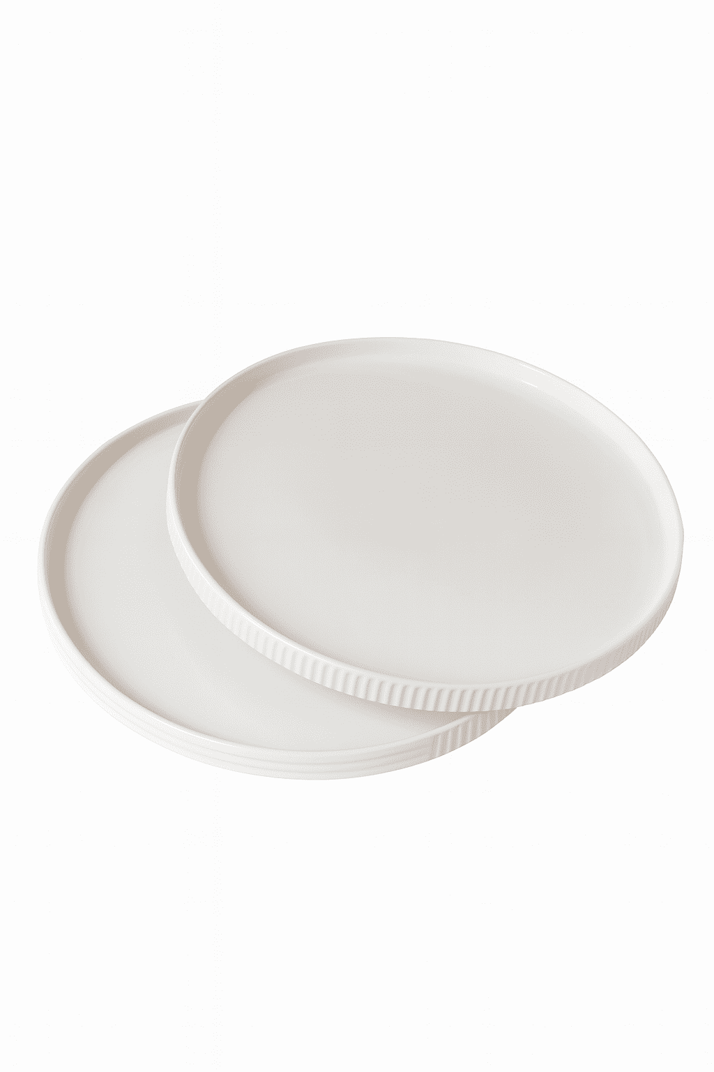 The Cellar Aaden 4-Piece Modern Textured Dinnerware Plates - Walmart.com