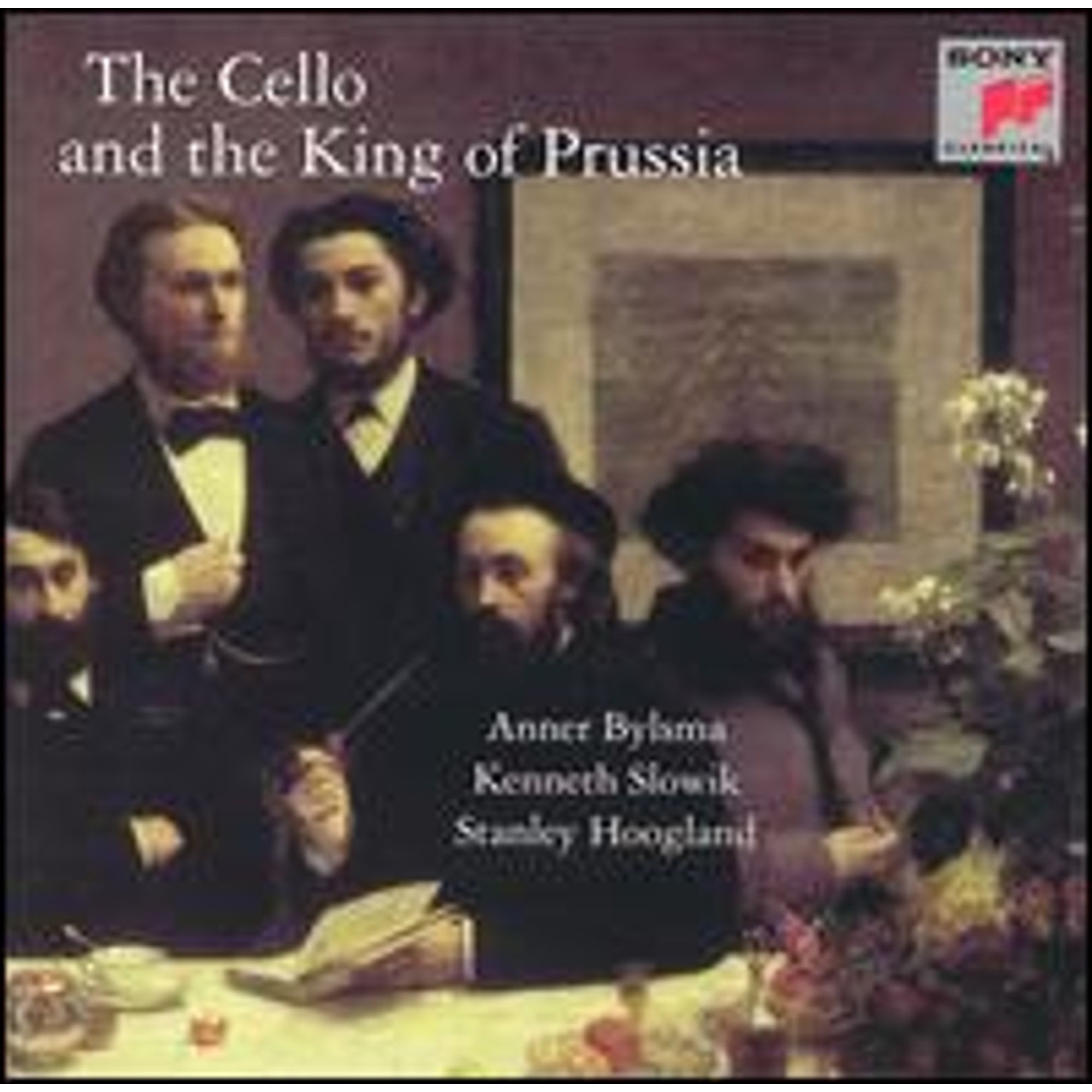 The Cello and the King of Prussia (CD) by Anner Bylsma (cello), Kenneth ...