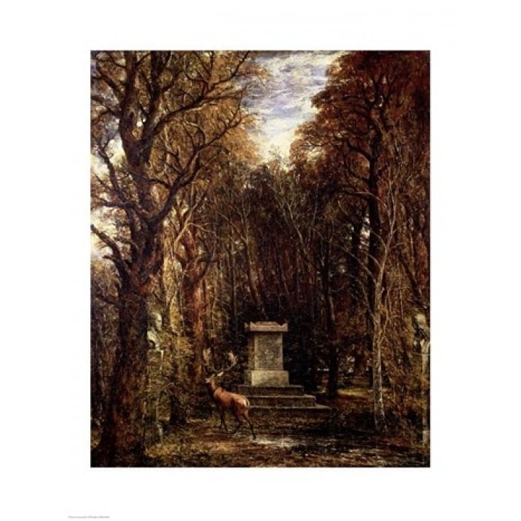 The Cenotaph to Reynolds Memory Coleorton c.1833 Poster Print by John Constable - Walmart.com