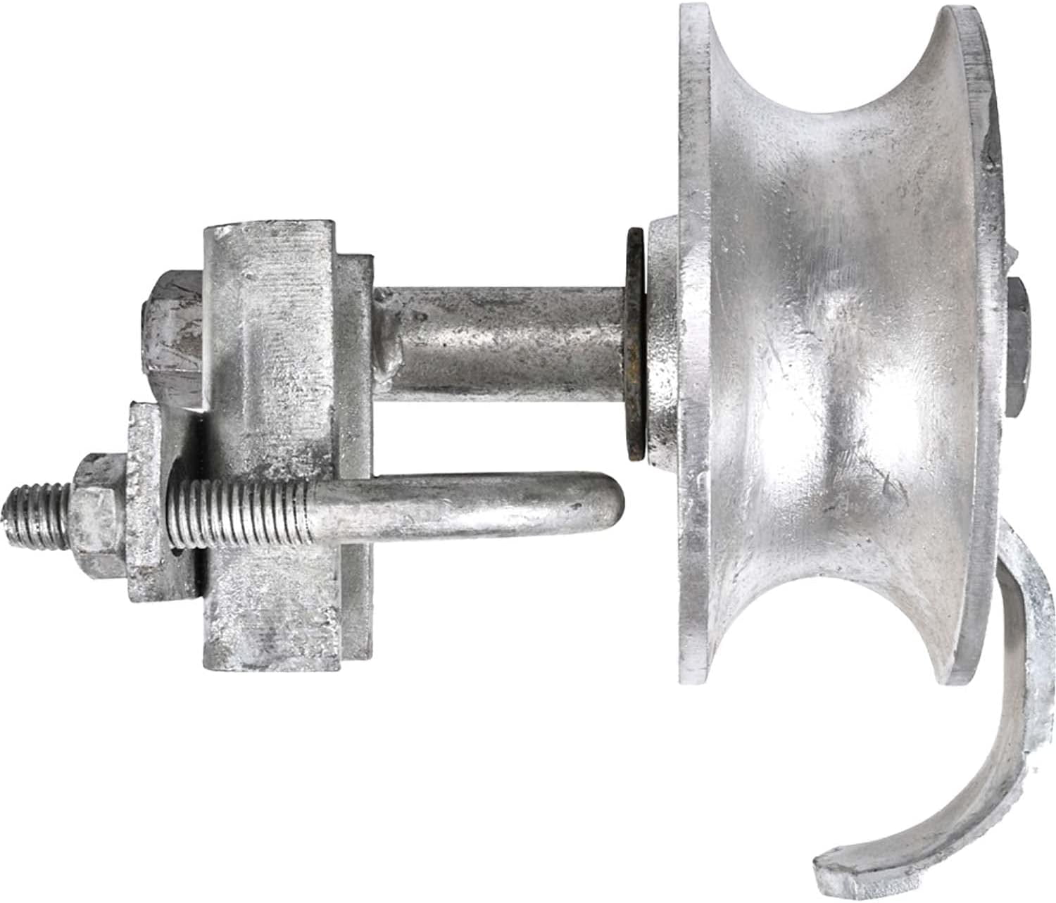 The Chain Link Rolling Gate Track Sliding Gate Rollers Galvanized Steel ...