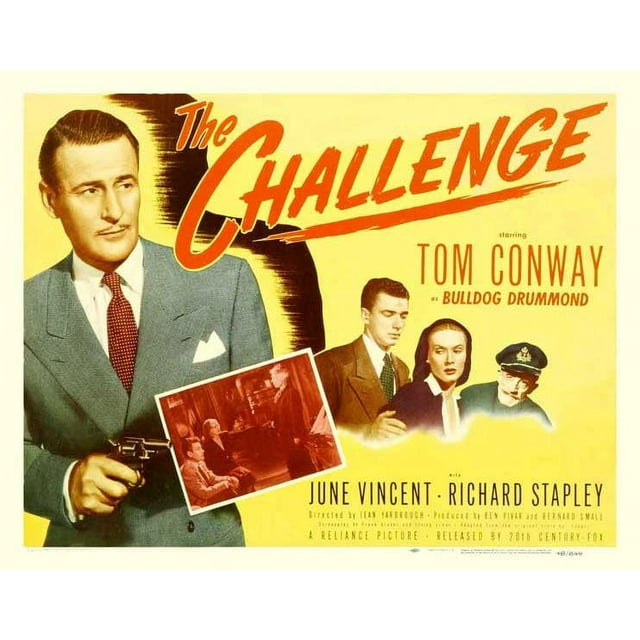The Challenge - movie POSTER (Style A) (30" x 40") (1948) - Walmart.com