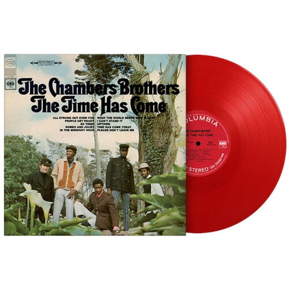 The Chambers Brothers - Time Has Come - Limited 180-Gram Red Colored ...