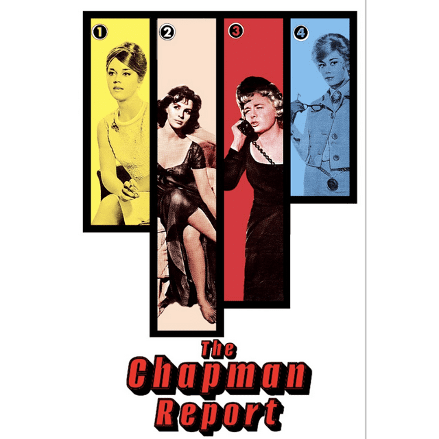 The Chapman Report 1962 Poster 24x36 - Drama Erotic Film Jane Fonda Social Issue - Walmart.com