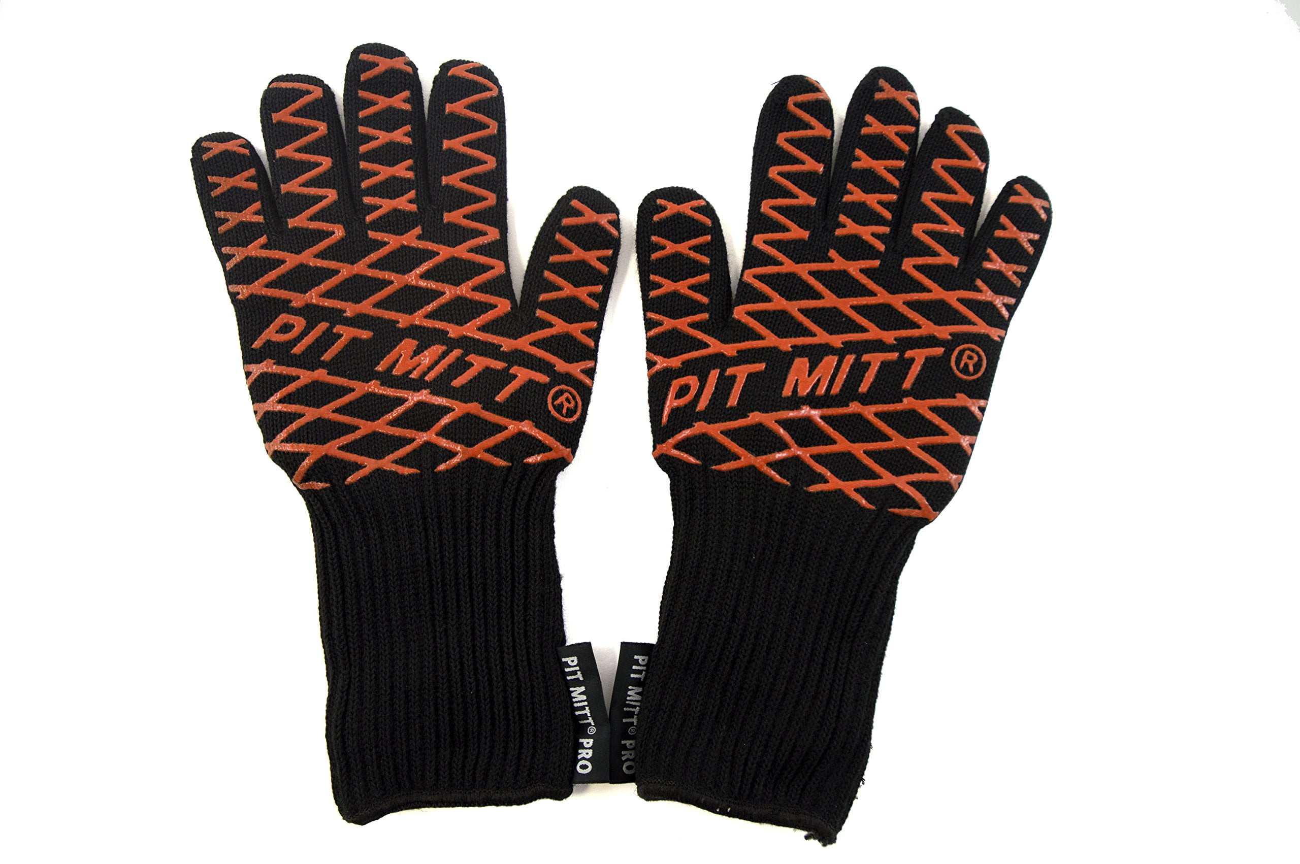Charcoal Companion CC5165 Pit Mitt Pro BBQ Gloves - Walmart.com
