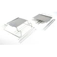 The Charcoal Companion Stainless Steel S'mores Folding Roasting Rack ...