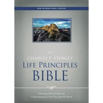 Charles F. Stanley Life Principles Bible-NASB-Large Print, (Hardcover ...