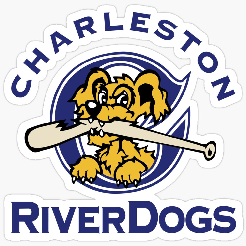 The Charleston-Riverdogs Logo Sticker Phone Decal Water Bottle Stickers ...