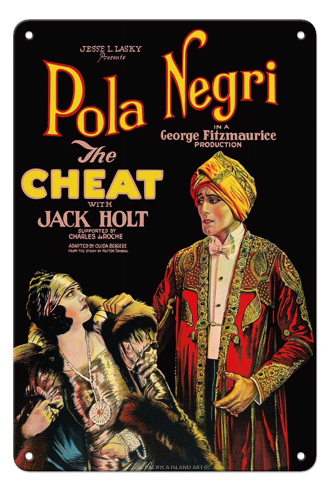 The Cheat - Starring Pola Negri and Jack Holt - Vintage Film Movie ...