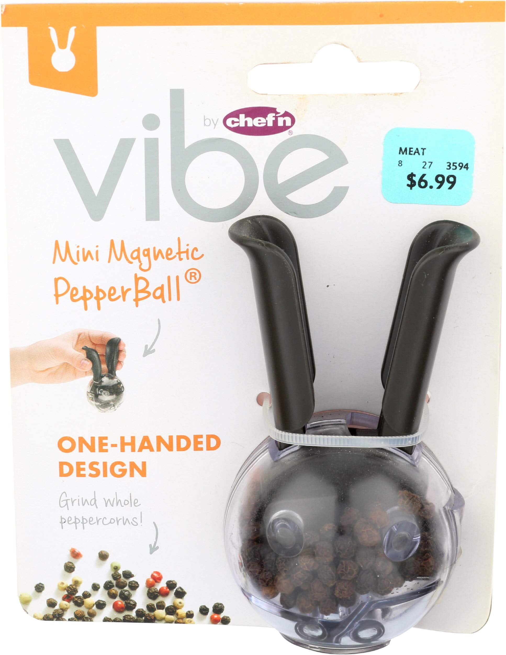 The Chefn Corporation Vibe Magnetic Pepper Ball, Mini - Walmart.com