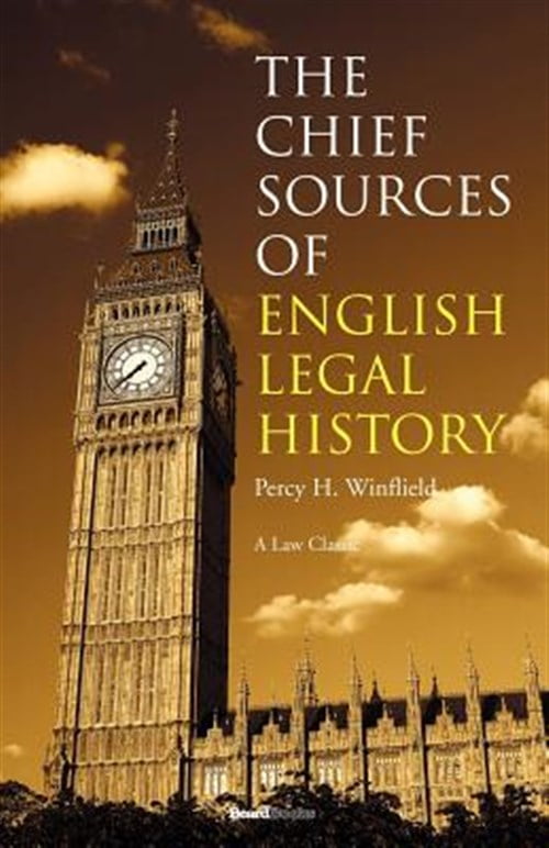 Pre-Owned The Chief Sources of English Legal History - Walmart.com