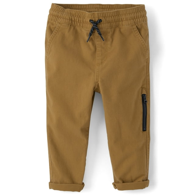 The Children's Place Baby & Toddler Boys Pull-On Roll Hem Pant, Sizes ...