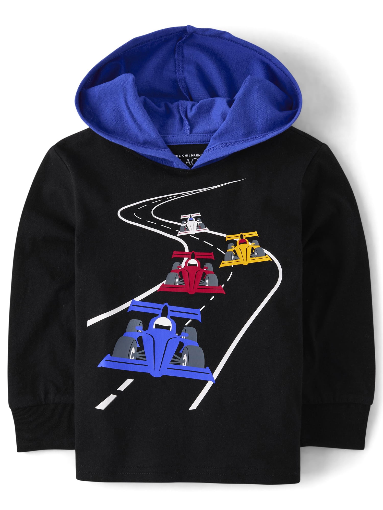 The Childrens Place Toddler Boys Long Sleeve Pullover Hoodie - Walmart.com