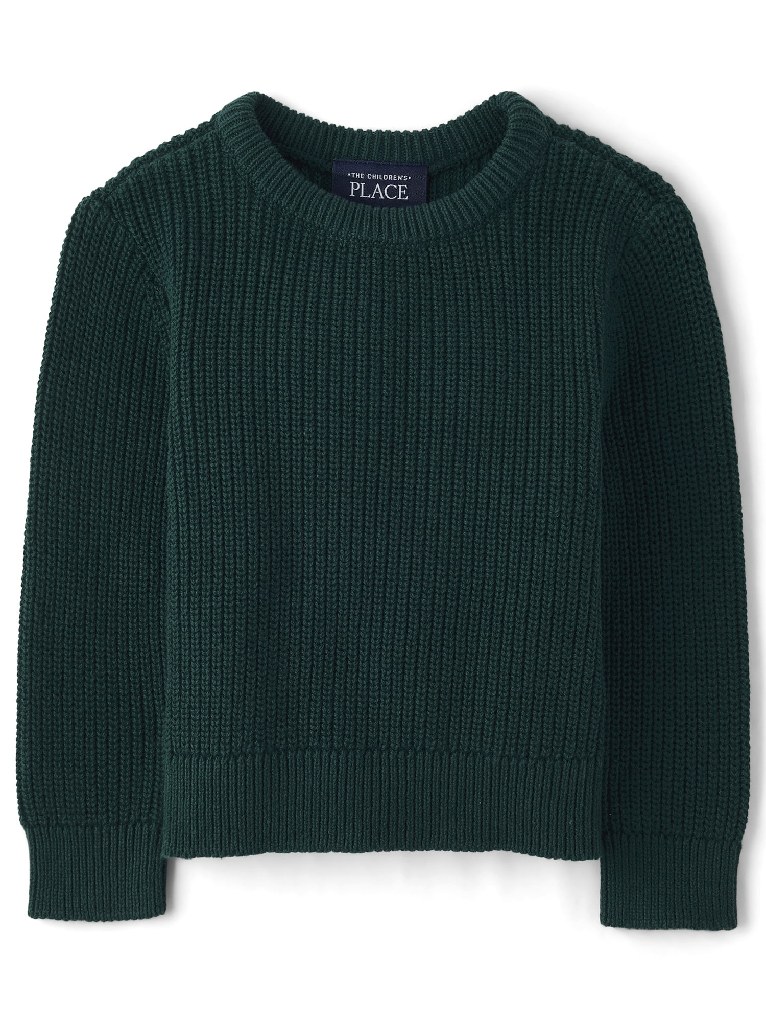 The Children's Place Baby & Toddler Boys Long Sleeve Shaker Stitch ...