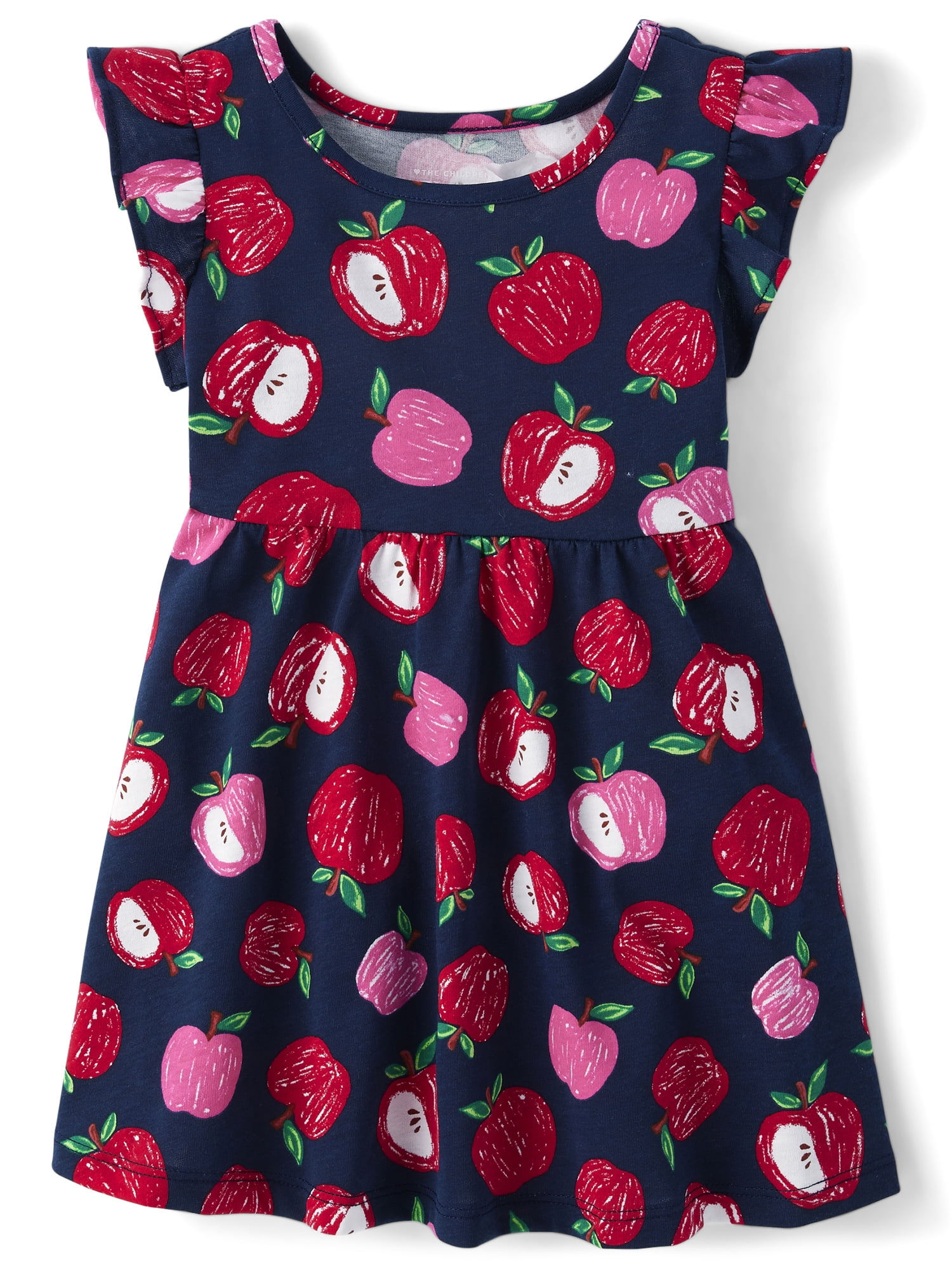 The Children's Place Baby & Toddler Girls Short Flutter Sleeve Dress ...