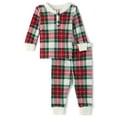 The Children's Place Baby & Toddler Long Sleeve Red Tartan Plaid ...
