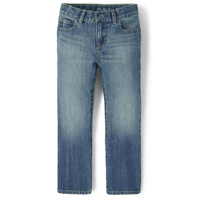 The Children's Place Big Boy's Bootcut Jeans - Walmart.com