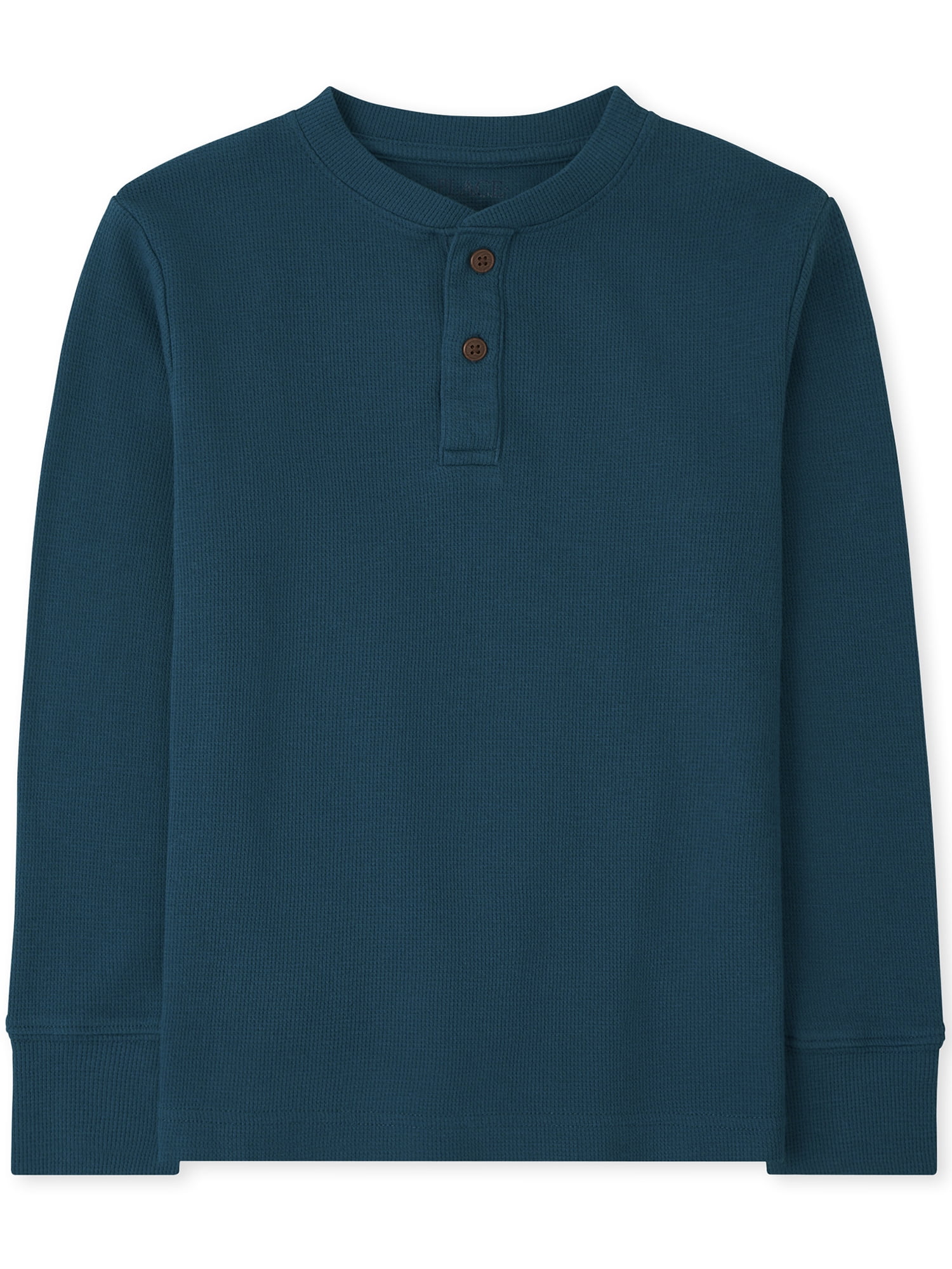 The Children's Place Boy Long Sleeve Thermal Henley Shirt, Sizes XS-XXL ...