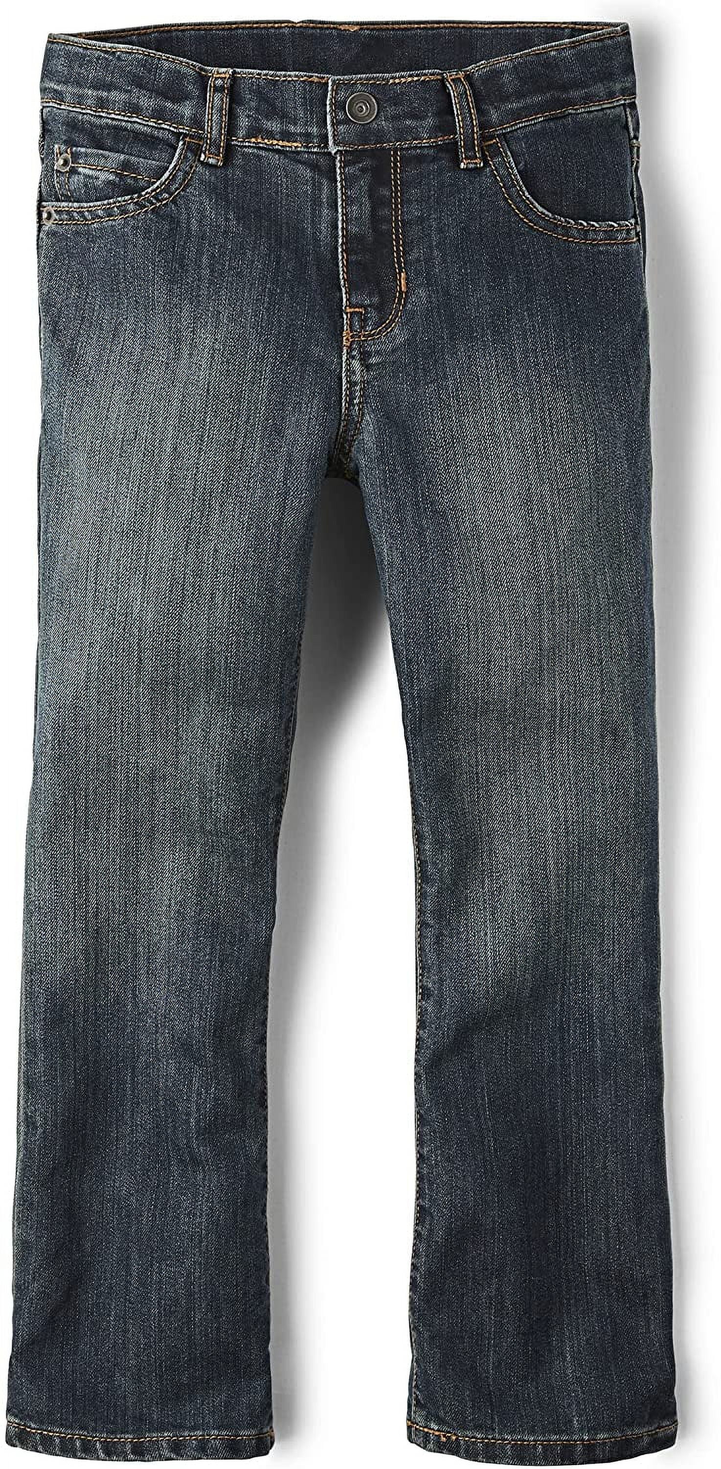 The Children's Place, Boys Bootcut Denim Jeans, Sizes 4-18 Husky ...
