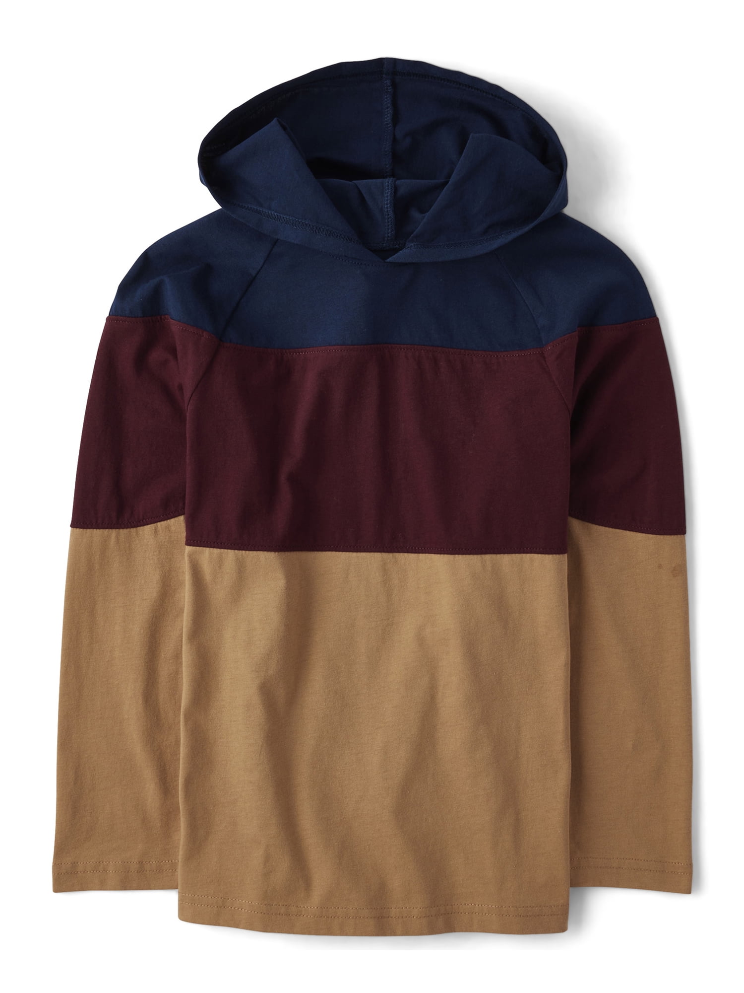 The Children's Place Boys Colorblock Hoodie, Sizes XS-XXL - Walmart.com